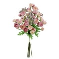 Mainstays 18in Indoor Artificial Ranunculus Bundle, Ranunculus Flower ...