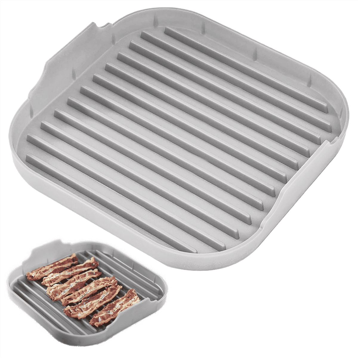 Click here for Unbranded Silicone Microwave Bacon Tray Microwave... prices