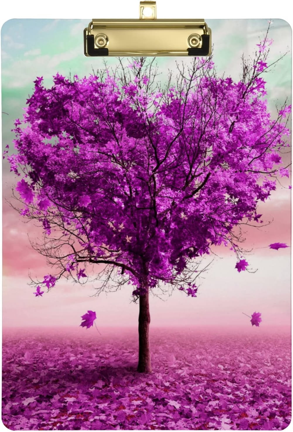 FMSHPON Valentine's Day Hearts Tree Clipboard Hardboard Wood Nursing ...