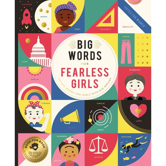 Pre-Owned Big Words for Fearless Girls: 1,000 Big Words for Girls with ...