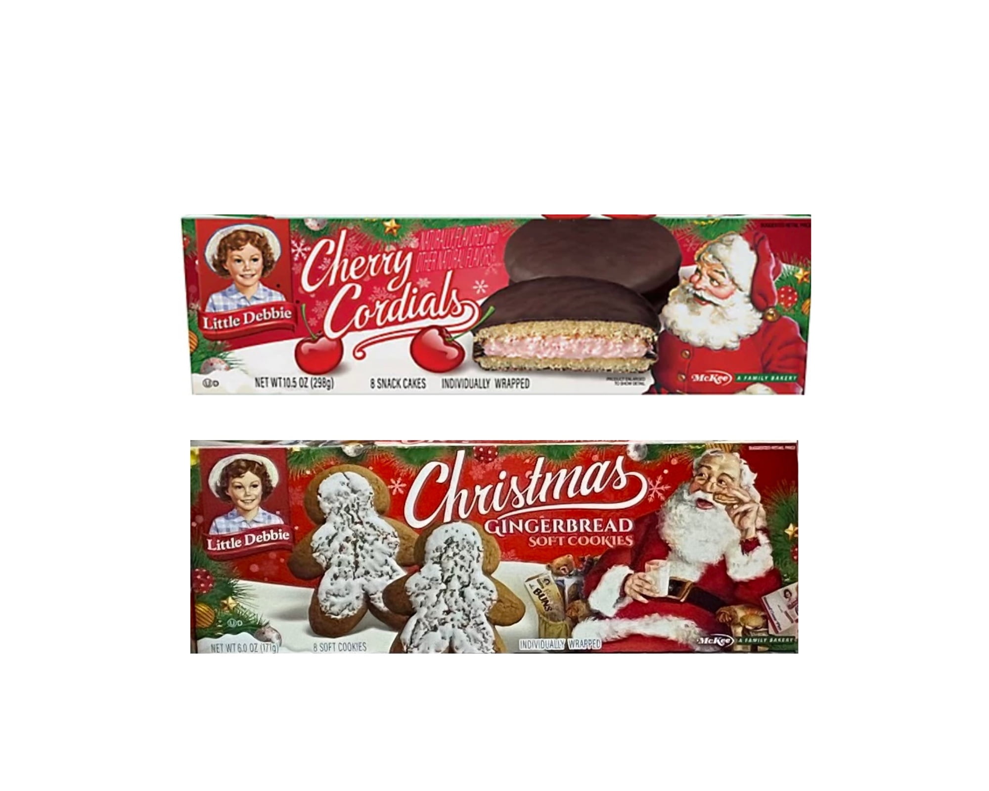 FSSTAM Little Debbie Holiday Seasonal Bundle Christmas Gingerbread Soft ...