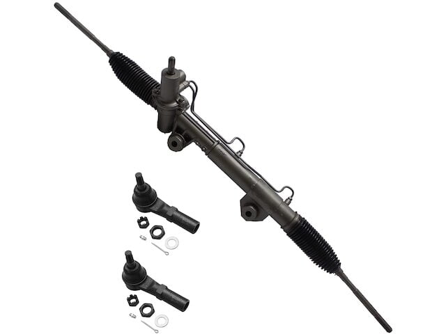 Front Steering Rack and Tie Rod End Kit - Compatible with 2003 - 2006 ...