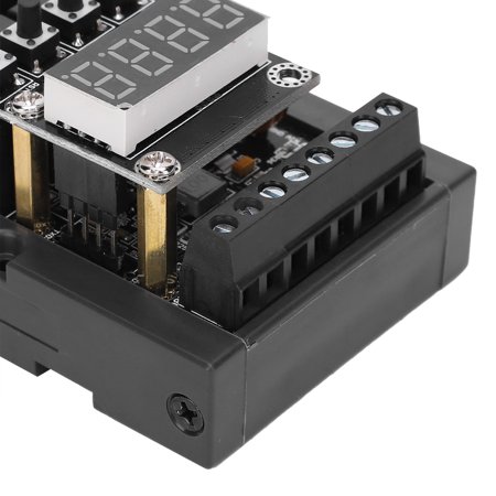 ANGGREK PLC Industrial Control Board Relay Digital Tube Integrated With Shell JL1N‑10MRY DC24V ...