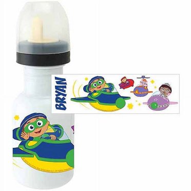 Personalized Super Why! Super Readers Water Bottle - Walmart.com
