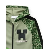 Minecraft Boys Active Jacket, Sizes 4-16 - Walmart.com