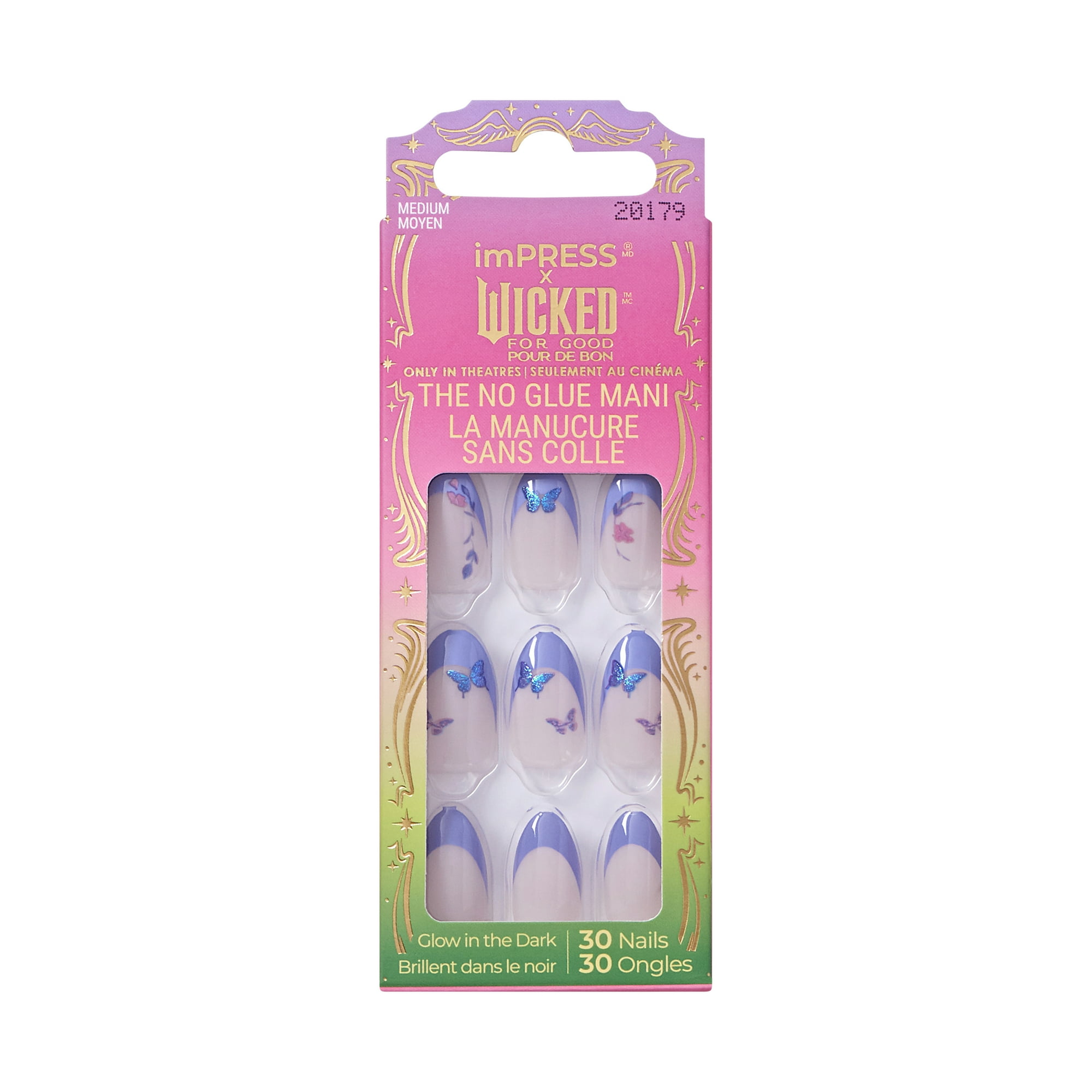 Click here for Kiss Impress Nail - Wicked - Glinda Upland - Mediu... prices