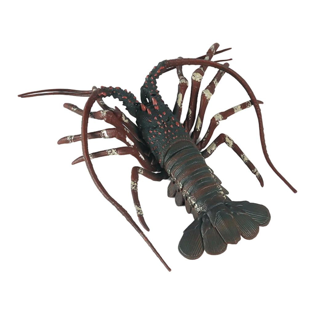 Lobster Character Model Sculpture Marine Animal Figures Home Decoration ...