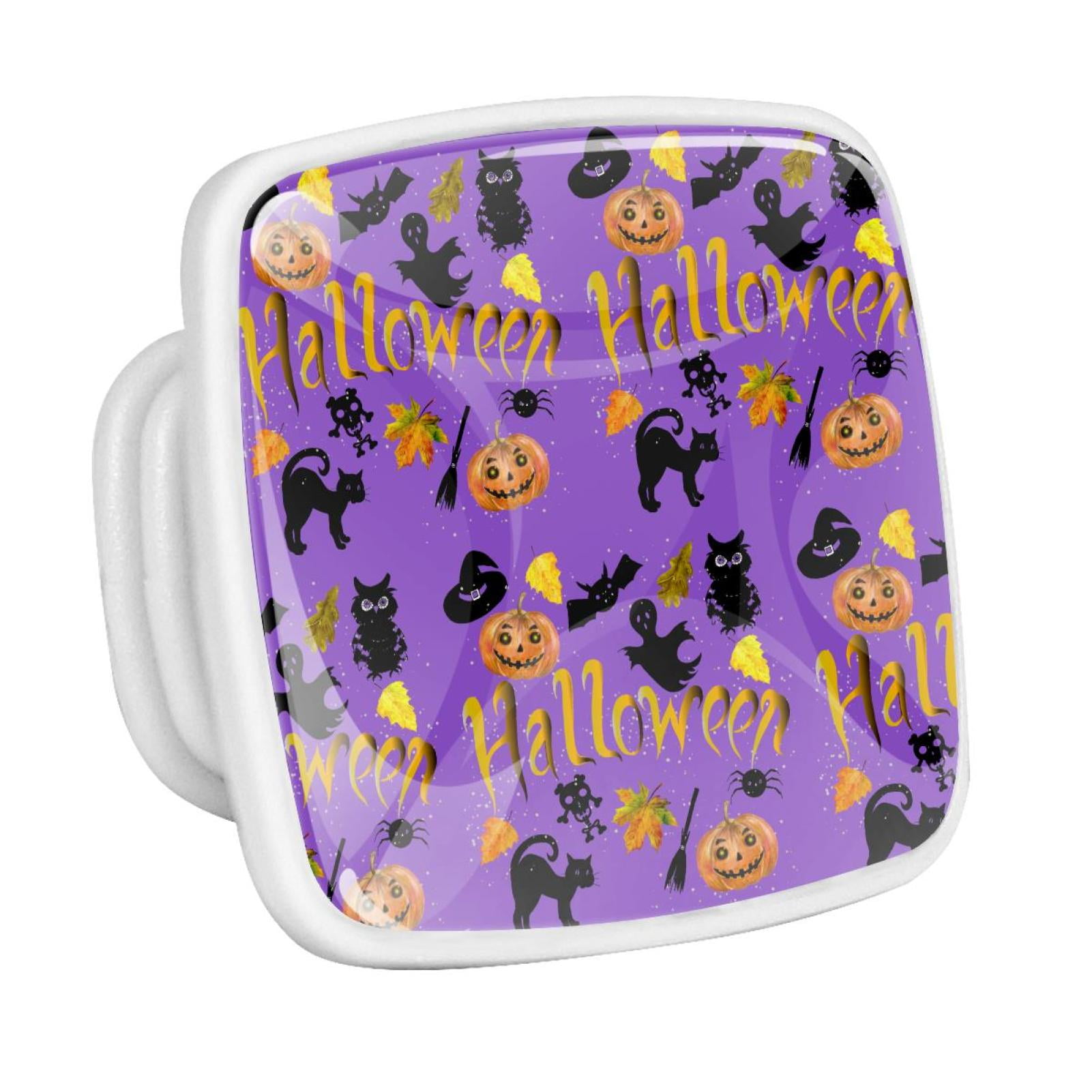 4PCS Square Cabinet Fluorescence Knob Glowing in the Dark Furniture ...