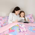 Aikeke Magical Horse Queen Bedding 7pcs, Princess Castle Rainbow ...