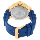 Invicta Men's Pro Diver Blue Silicone and Dial Gold-Tone Case - Walmart.com