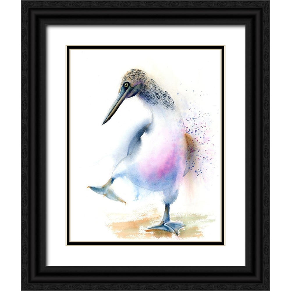 Shefranov, Olga 15x18 Black Ornate Wood Framed with Double Matting ...