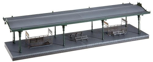 Faller 120181 Platform Covered Ho Scale Building Kit - Walmart.com