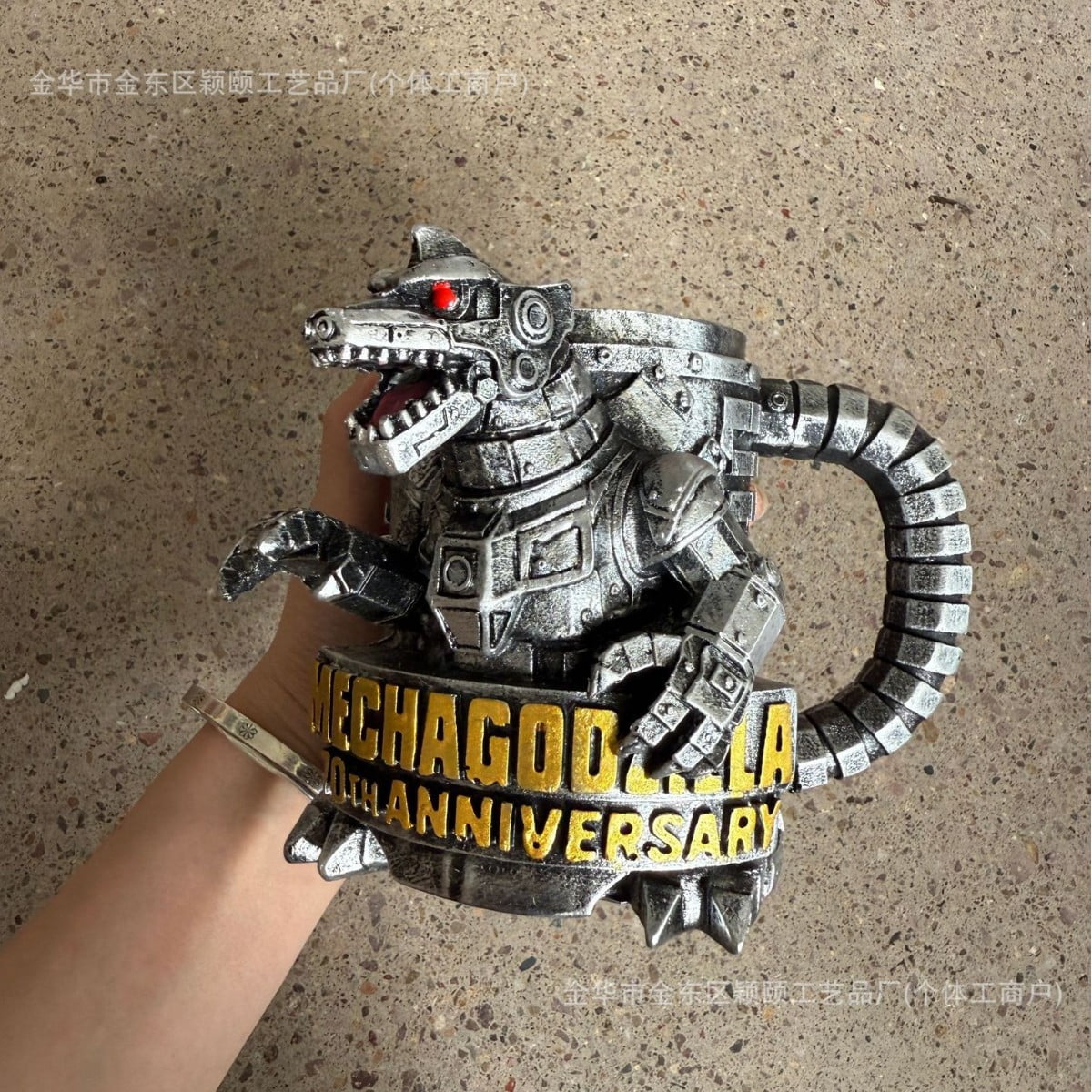 6 Types Godzilla Anime Peripheral Model Ornament Water Cup Godzilla ...