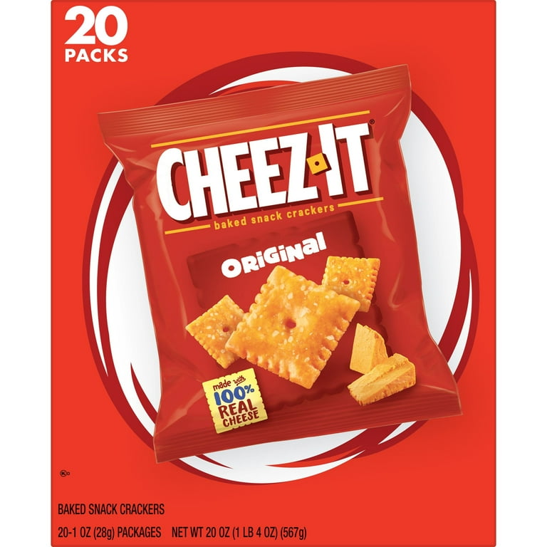One Cheez It Cracker