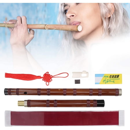 8 Pipes Natural Bamboo Mini Portable Pan Flute Chinese Traditional ...