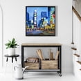 Begin Home Decor 2081-2424-CI34 24 x 24 in. Cityscape in Times Square ...