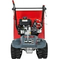 XtremepowerUS Track Barrow, 1100lb Loading Capacity, 6.5HP Kohler, Gas ...