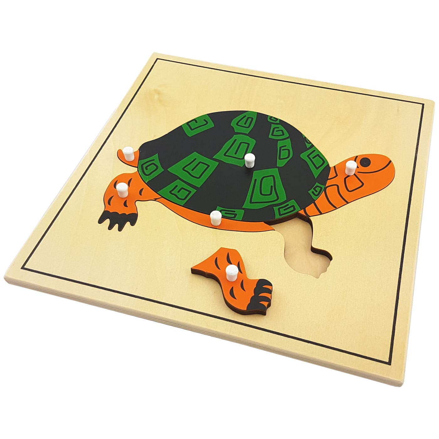 Click here for Ifit Montessori Turtle Puzzle  Montessori Toys Zoo... prices