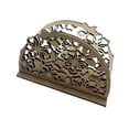 MMJ Paper Towel Holder Wooden Floral Cutout Napkin Stand for Kitchen ...