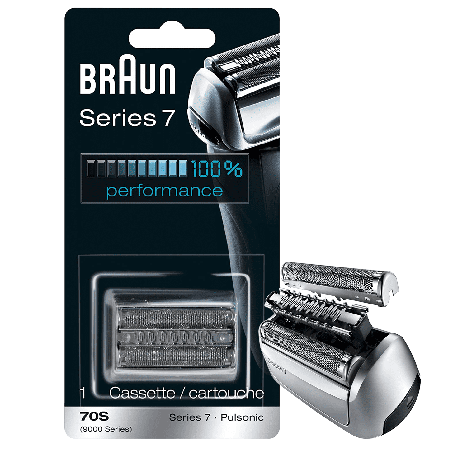 Braun Series 7 70S Electric Shaver Foil and Cutter Replacement Head Refill Blades Shaving Parts Walmart
