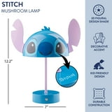 Disney Stitch 12.2" Mushroom Table Lamp - Walmart.com