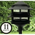 Moonrays 95725 Pagoda-Style Low Voltage 11-Watt 12-Volt 3-Tier Metal ...