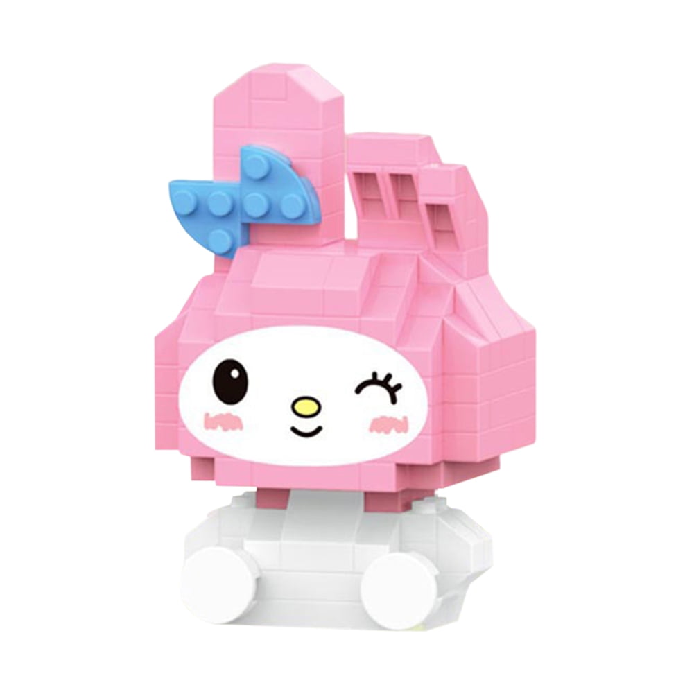 Building Block Ins Style Sanrio Anime Figura Modelo para Niñas (Melody ...