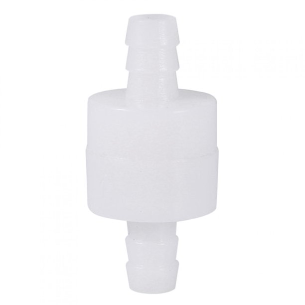 Plastic 1-Way Check Valve, Durable Inline Check Valve, For Water Petrol ...
