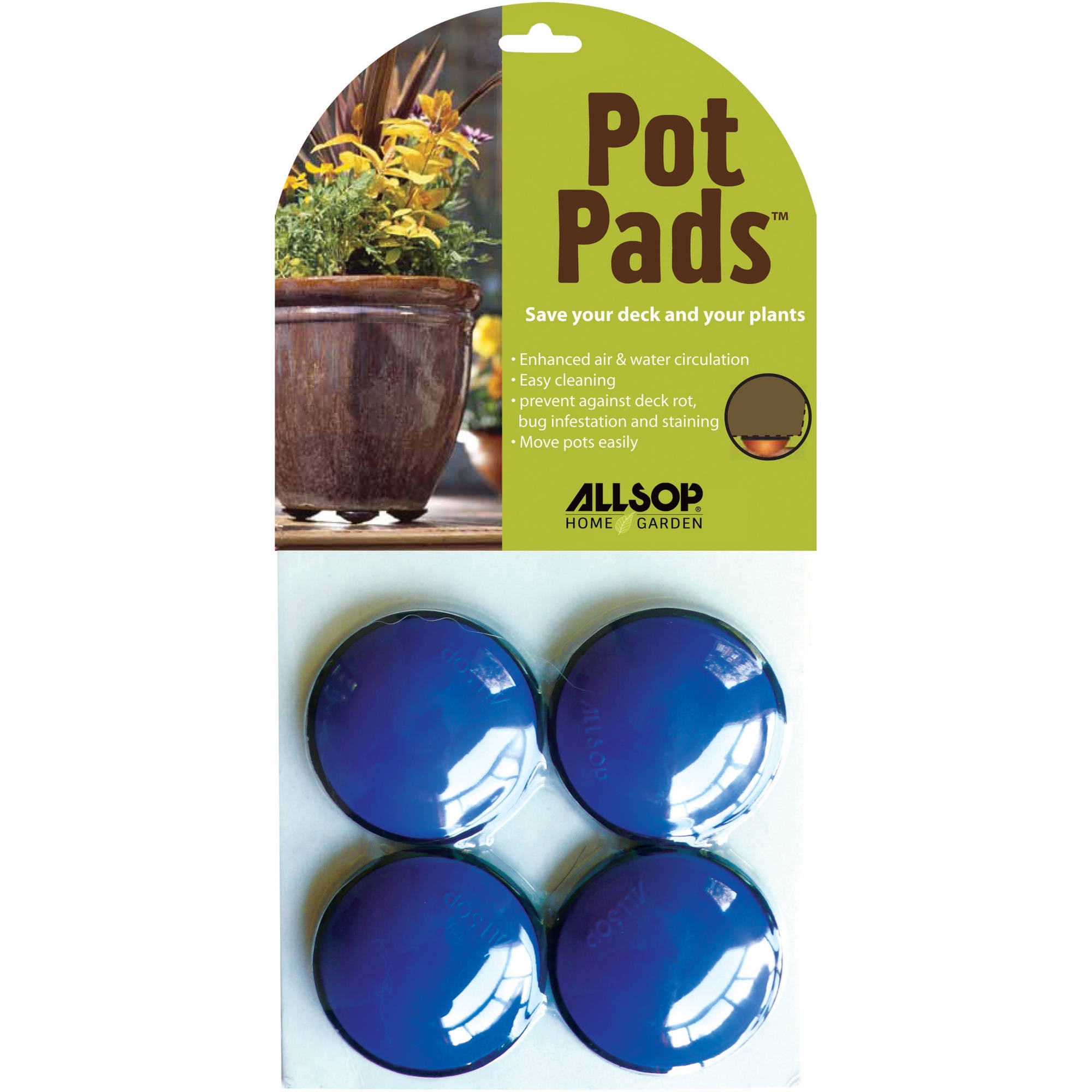 Pot Pads, Colbalt - Walmart.com