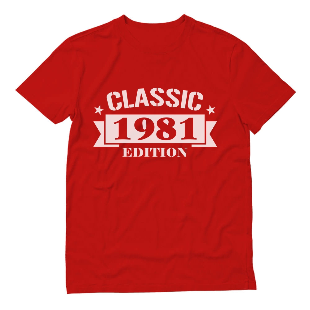 Tstars Mens 40th Birthday Gift Birthday Gift For 40 Year Old Shirt 1981