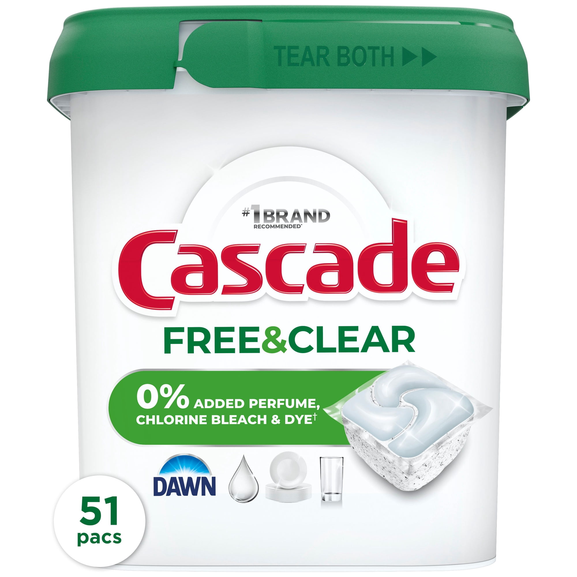 Click here for Cascade Free & Clear Action Pacs  Dishwasher Deter... prices
