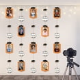 Big Dot of Happiness Orange Graduation Party Vertical Photo Garland 35 ...