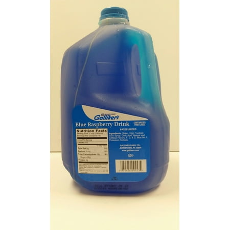 Galliker's Blue Raspberry Drink, 1 Gallon - Walmart.com - Walmart.com