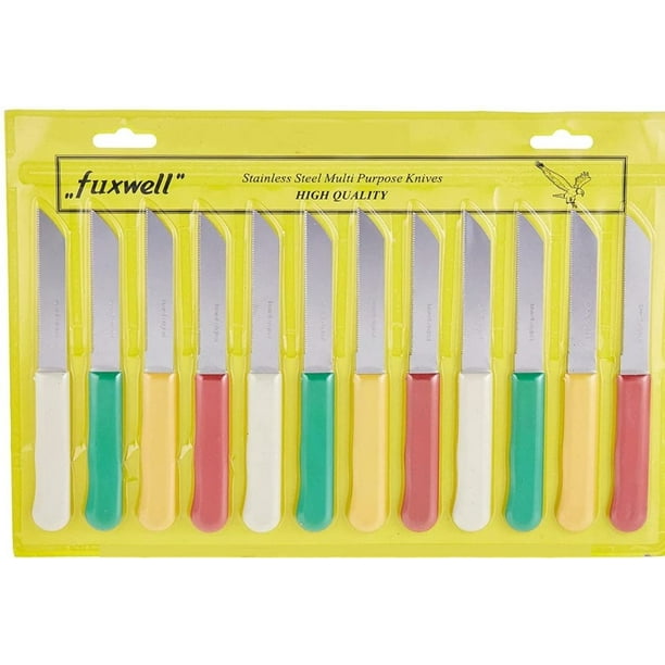 Fuxwell 12-Piece Stainless Steel Knife Set - Walmart.ca