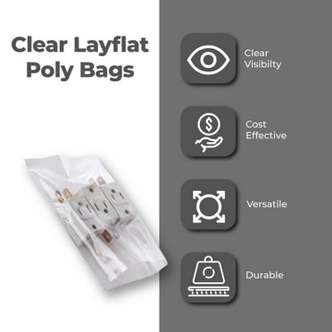 C-Line Write-On Recloseable Small Parts Bags, Poly, 2 Mil, 5 x 8, Clear ...
