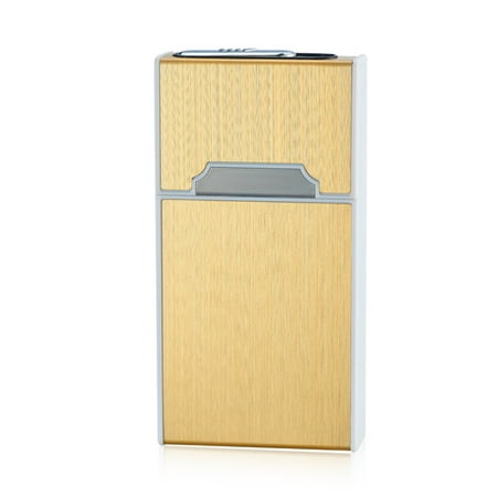 Zootealy Cigarette Dispenser Storage Box Flip Cigarette Case 20 Loaded ...