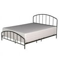 Hillsdale Furniture Tolland Arched Spindle Satin Black Metal Full Bed ...