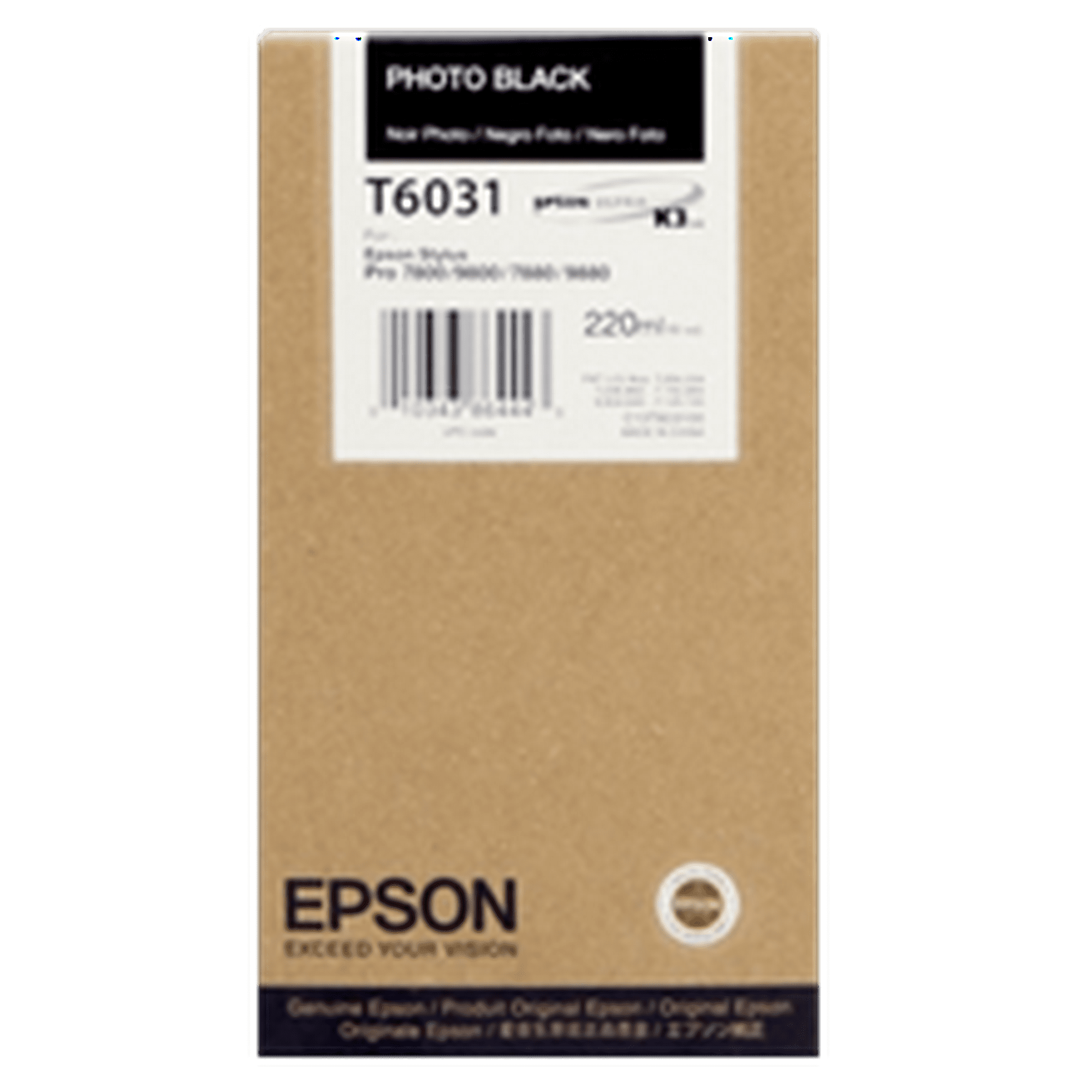 Click here for Zoomtoner ~brand New Original Epson T603100 Ink /... prices