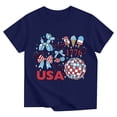 250 Anniversary USA Shirt Girls Short Sleeve Crewneck Independence Day ...