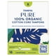 Tampax Pure Tampons Regular Absorbency, Unscented, 48 Count - Walmart.com