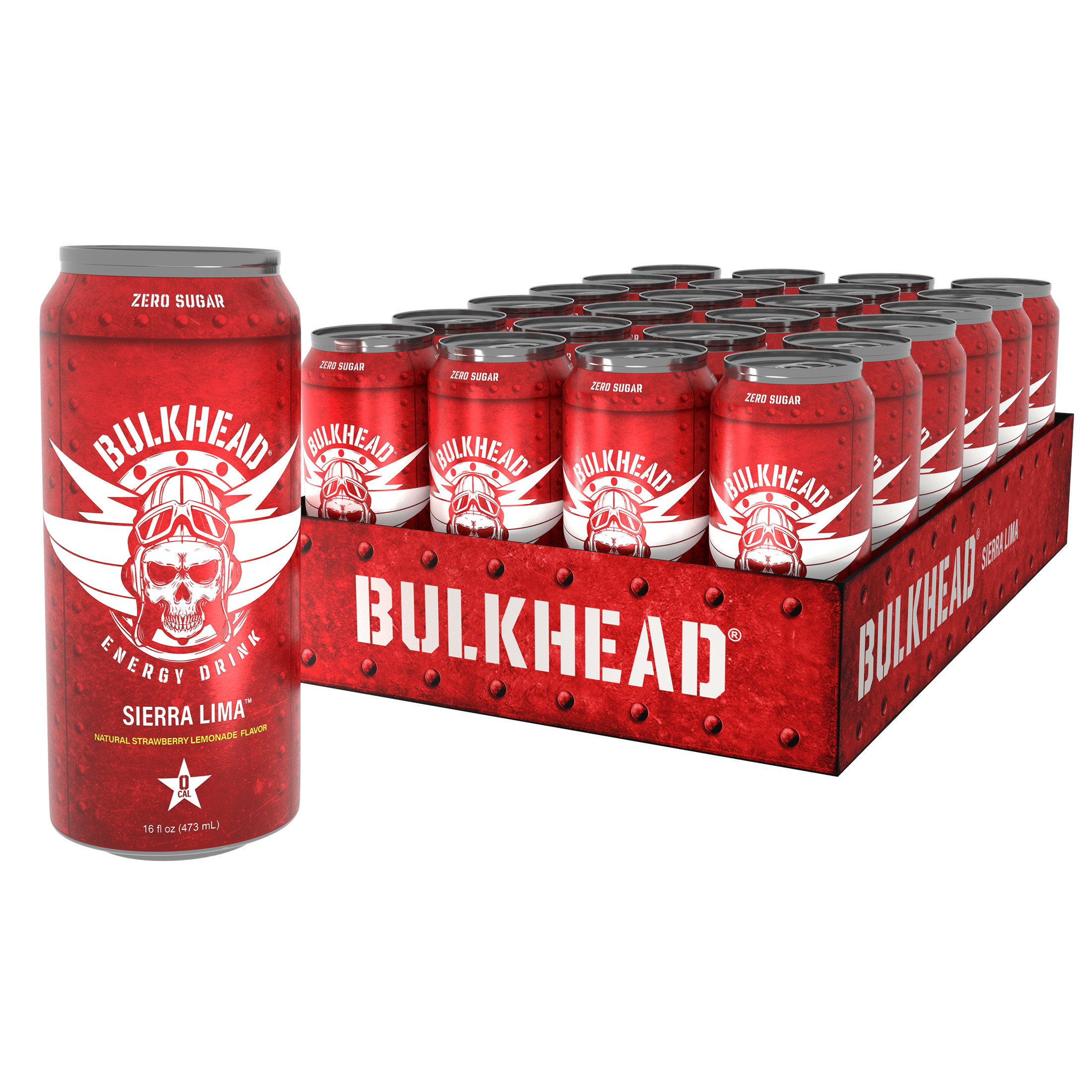 BULKHEAD ENERGY® SIERRA LIMA™️, Sugar Free Energy Drink with Nootropics ...