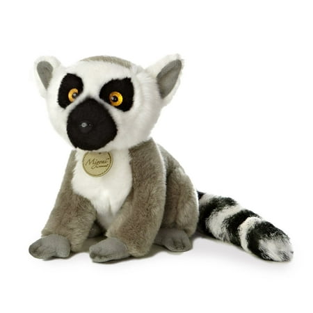 Ring Tail Lemur Miyoni 10" - Stuffed Animal by Aurora Plush (26226 ...
