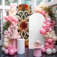 Burnt Orange Green Wedding Arch Cover, Stretchy Spandex Arch Backdrop ...