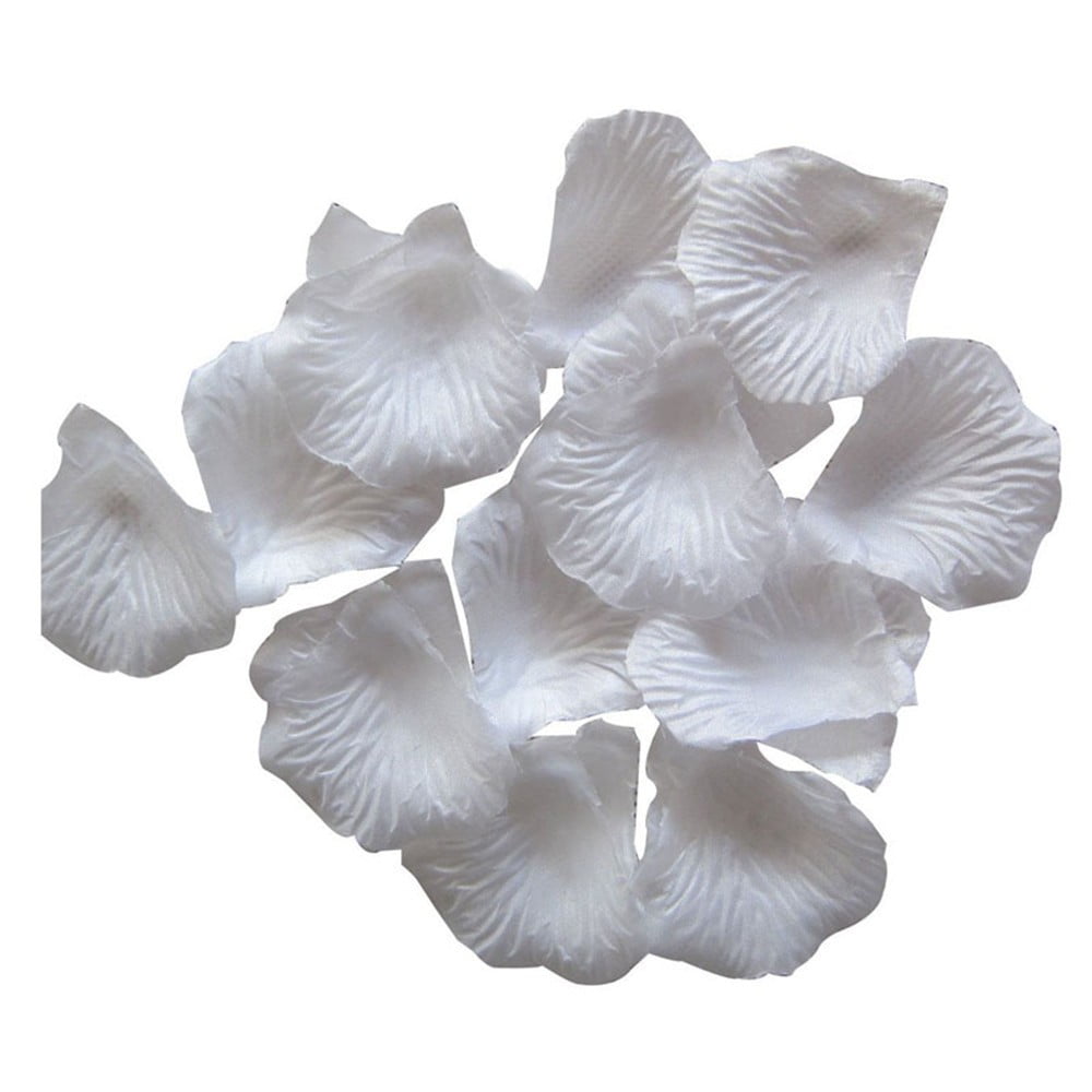 Click here for Zttd 100 Pcs White Silk Rose Petals For Romantic N... prices