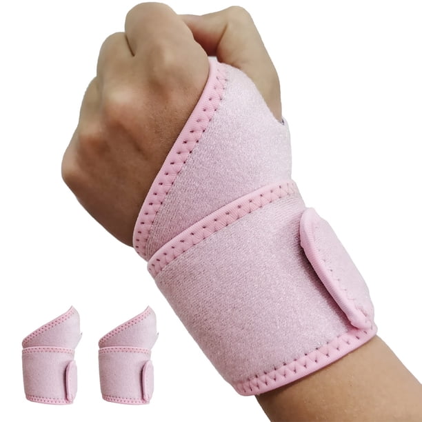 Dinheiro 2 piece pack wrist compression band and wrist guard sports ...