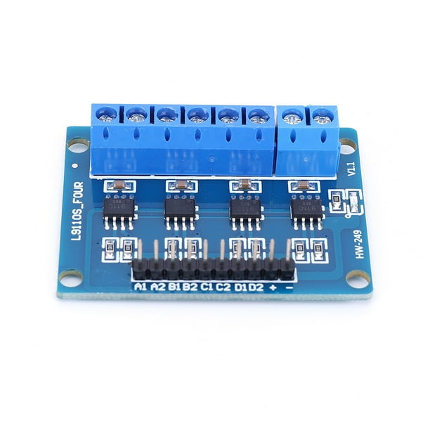 L9110S DC Motor Drive Module 0.8A 4 Channel DC Motor Drive Board for Arduino DIY | Bodega ...