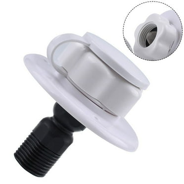 RV Camper Plastic 1/2 Inch Thread Check Valve Backflow Preventer Polar ...