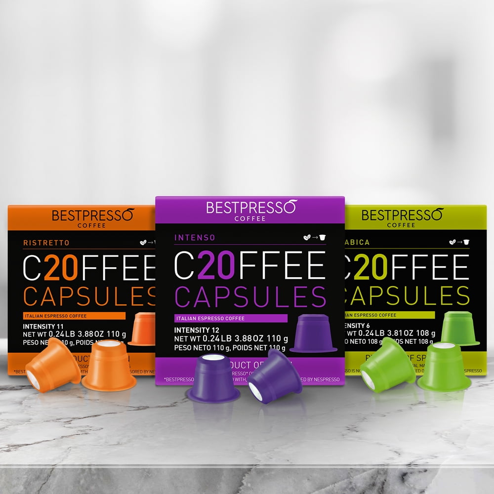 Buy Bestpresso Coffee for Nespresso OriginalLine Machine 120 pods ...