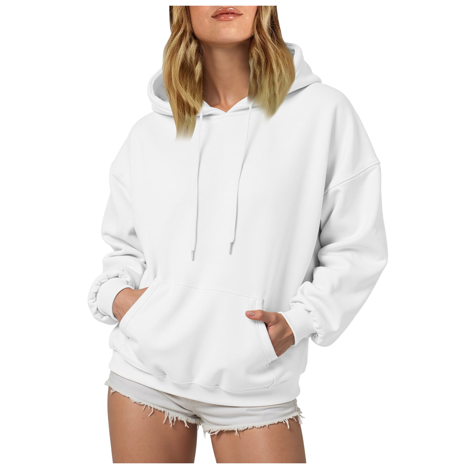 Click here for Splozh Women Plus Size Zip Up Hoodies Long Sleeve... prices