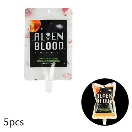 Halloween Blood Bag 400ml Pvc Food Grade Drink Bag For Haloween Party ...